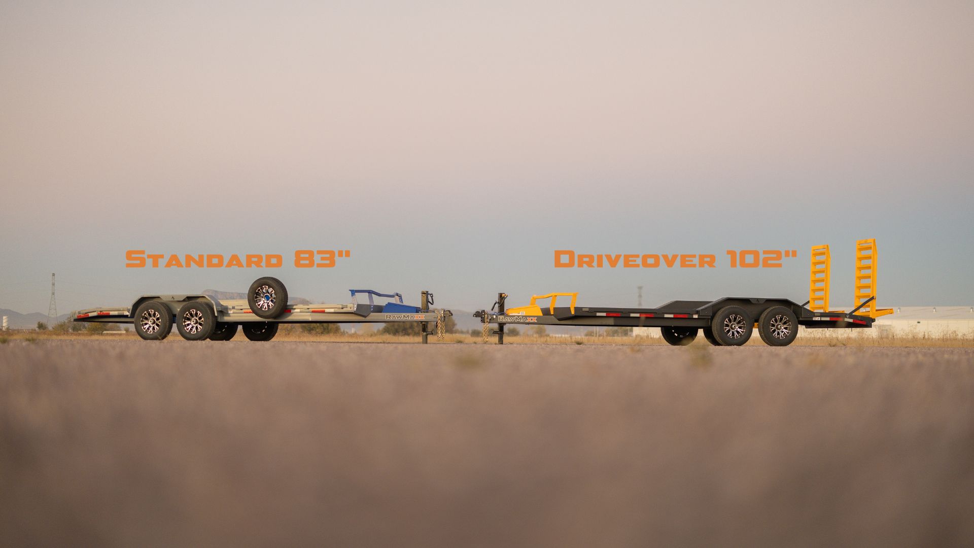 ECX Equipment Hauling Trailers for Sale Near You in USA - RawMaxx