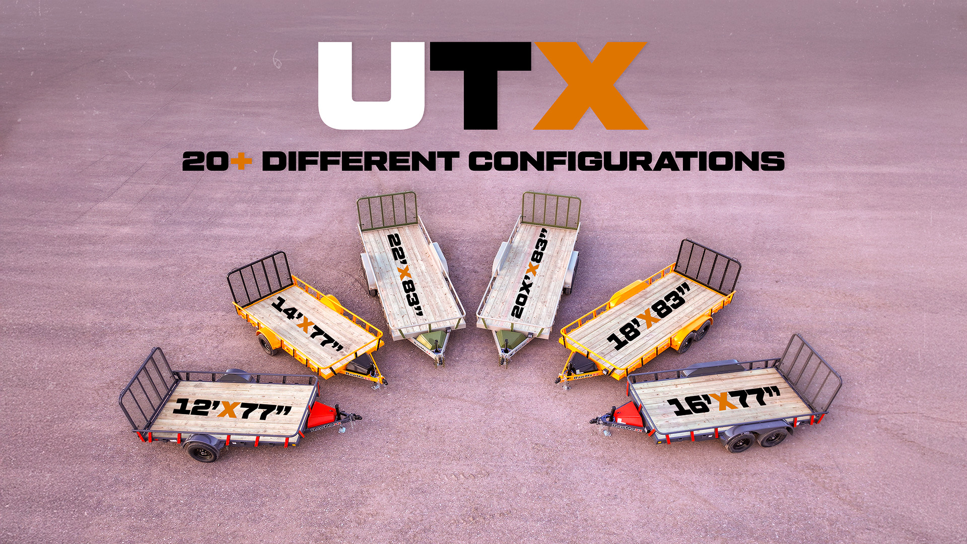 ECX Equipment Hauling Trailers for Sale Near You in USA - RawMaxx